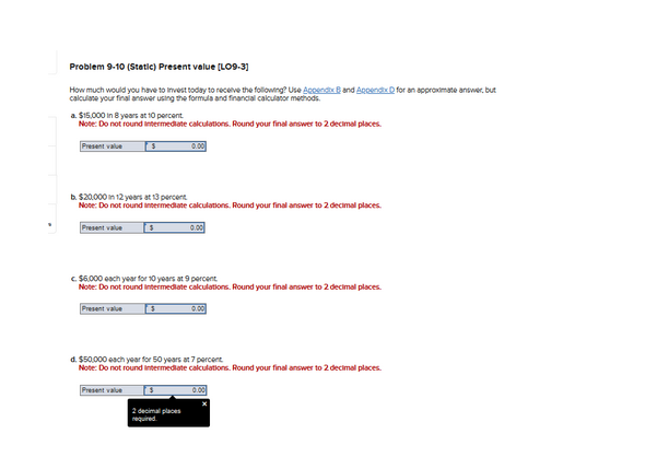 Solved Present value of $1,PVIF PV=FV[1/(1+i)n]Present value | Chegg.com