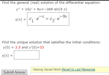 Solved asddsFind the general (real) ﻿solution of the | Chegg.com
