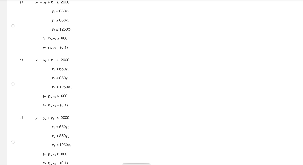 Solved Jobco is planning to produce at least 2000 widgets on | Chegg.com