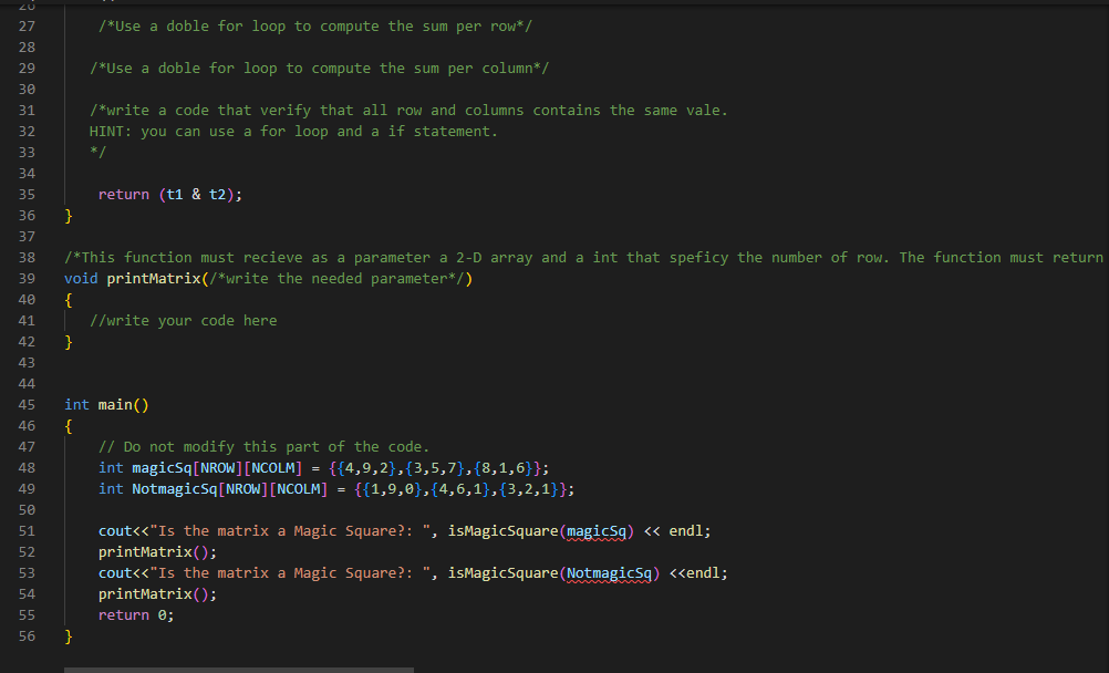 Solved C++ The Lo Shu Magic Square is a grid with three | Chegg.com