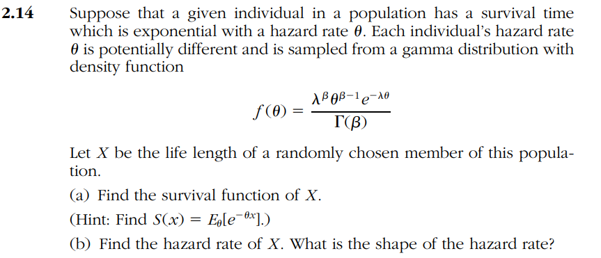 Solved Suppose that a given individual in a population has a | Chegg.com