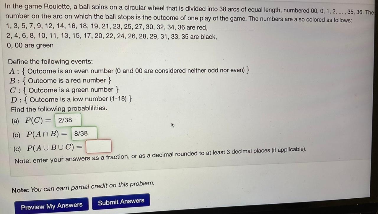 Solved In the game Roulette, a ball spins on a circular | Chegg.com