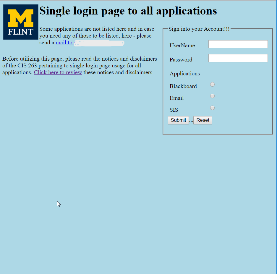 Solved Single login page to all applications Some | Chegg.com