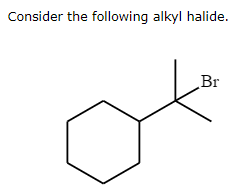 Solved Consider the following alkyl halide.Draw the skeletal | Chegg.com