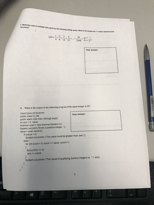 Solved Write the code to evaluate sum, given by the | Chegg.com