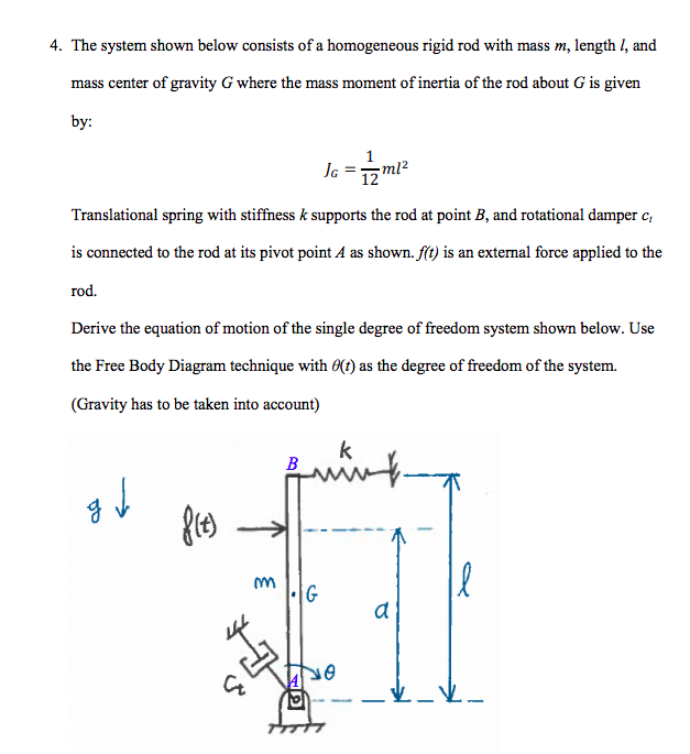 Solved . The system shown below consists of a homogeneous | Chegg.com