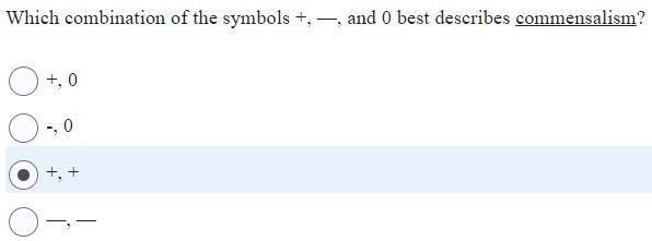 Which combination of the symbols +,…, and 0 best | Chegg.com