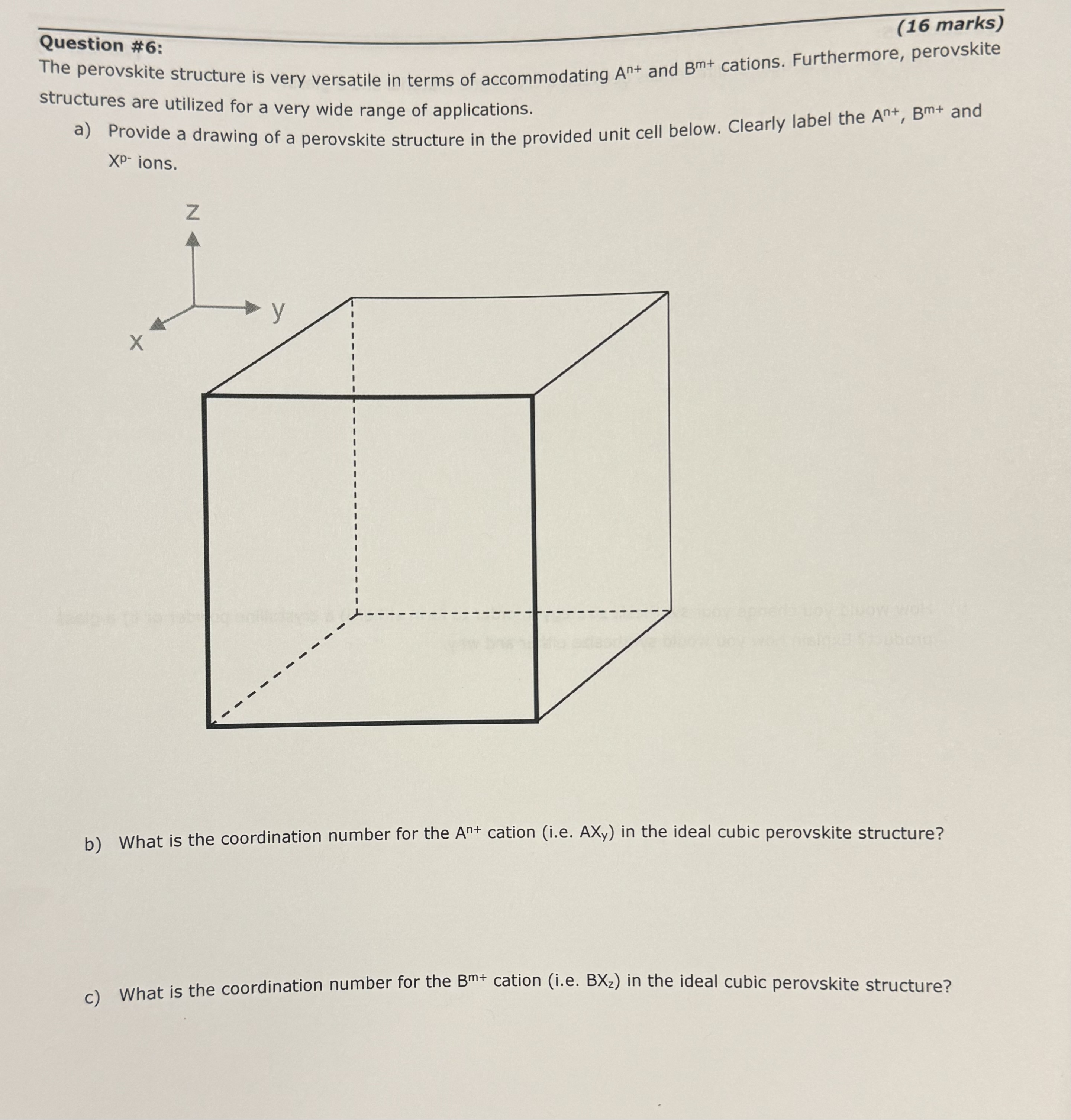 Solved code class="asciimath">Question #6: (16 ﻿marks) ﻿The | Chegg.com