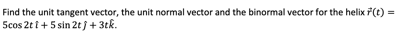 Solved Find the unit tangent vector for the vector-valued | Chegg.com