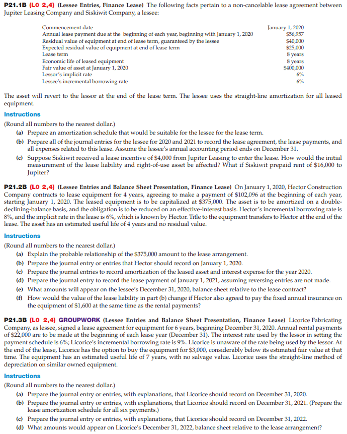 Solved Instructions (Round all numbers to the nearest | Chegg.com
