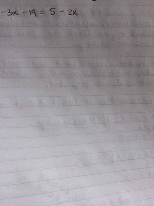 Solved step by step of solving a linear equation | Chegg.com