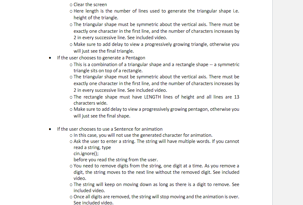 Solved 1. Declare and initialize an integer named length. | Chegg.com