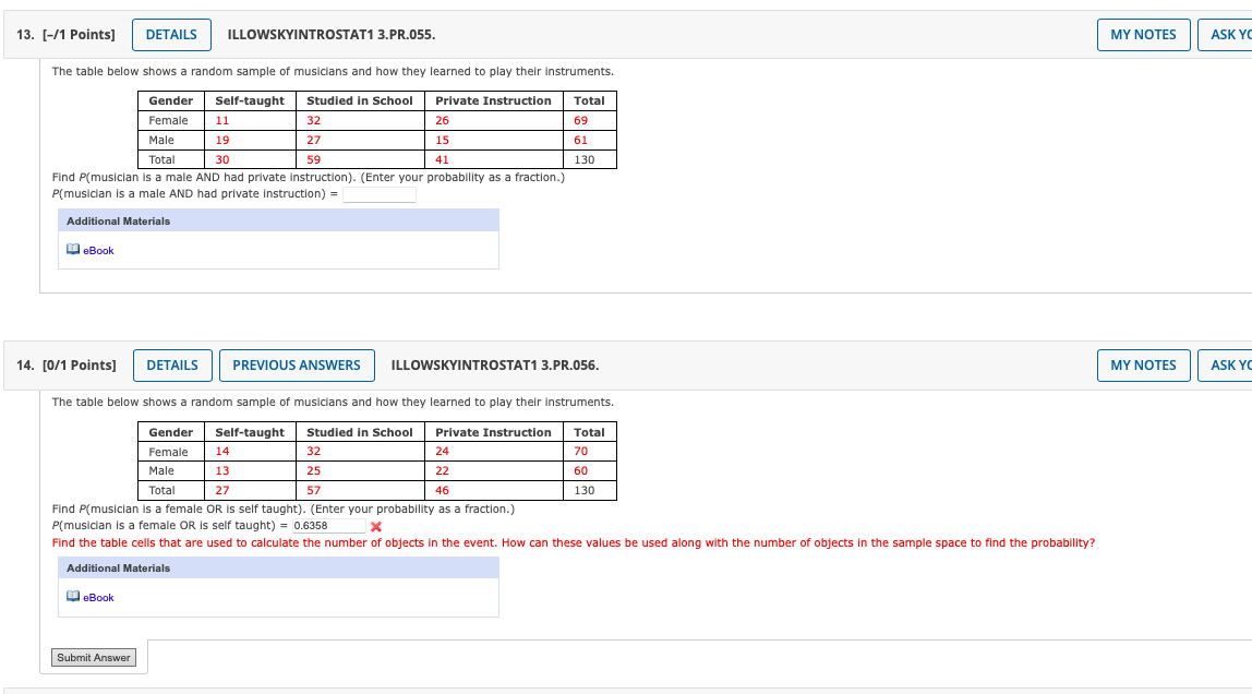 Solved 13. [-/1 Points] DETAILS ILLOWSKYINTROSTAT1 3.PR.055. | Chegg.com