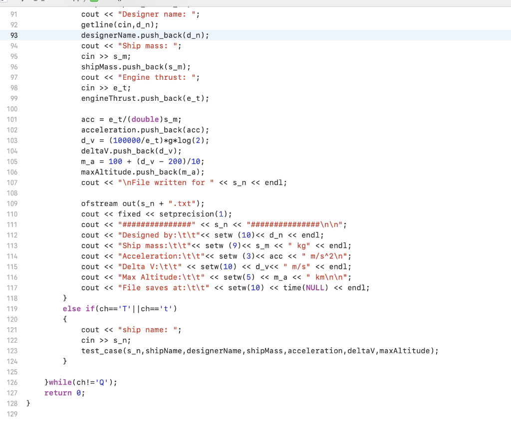 Solved 4. Functional Requirements Menu: the user should be | Chegg.com