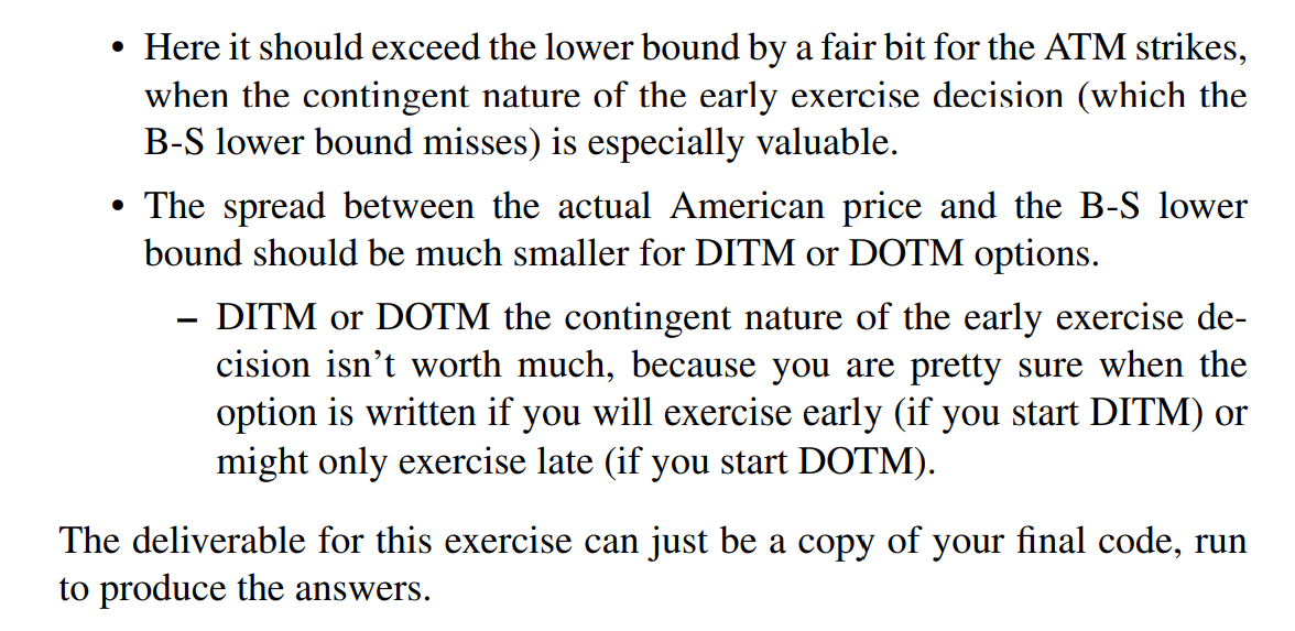 Solved 3. Python exercise: Using trees to do real pricing! A | Chegg.com