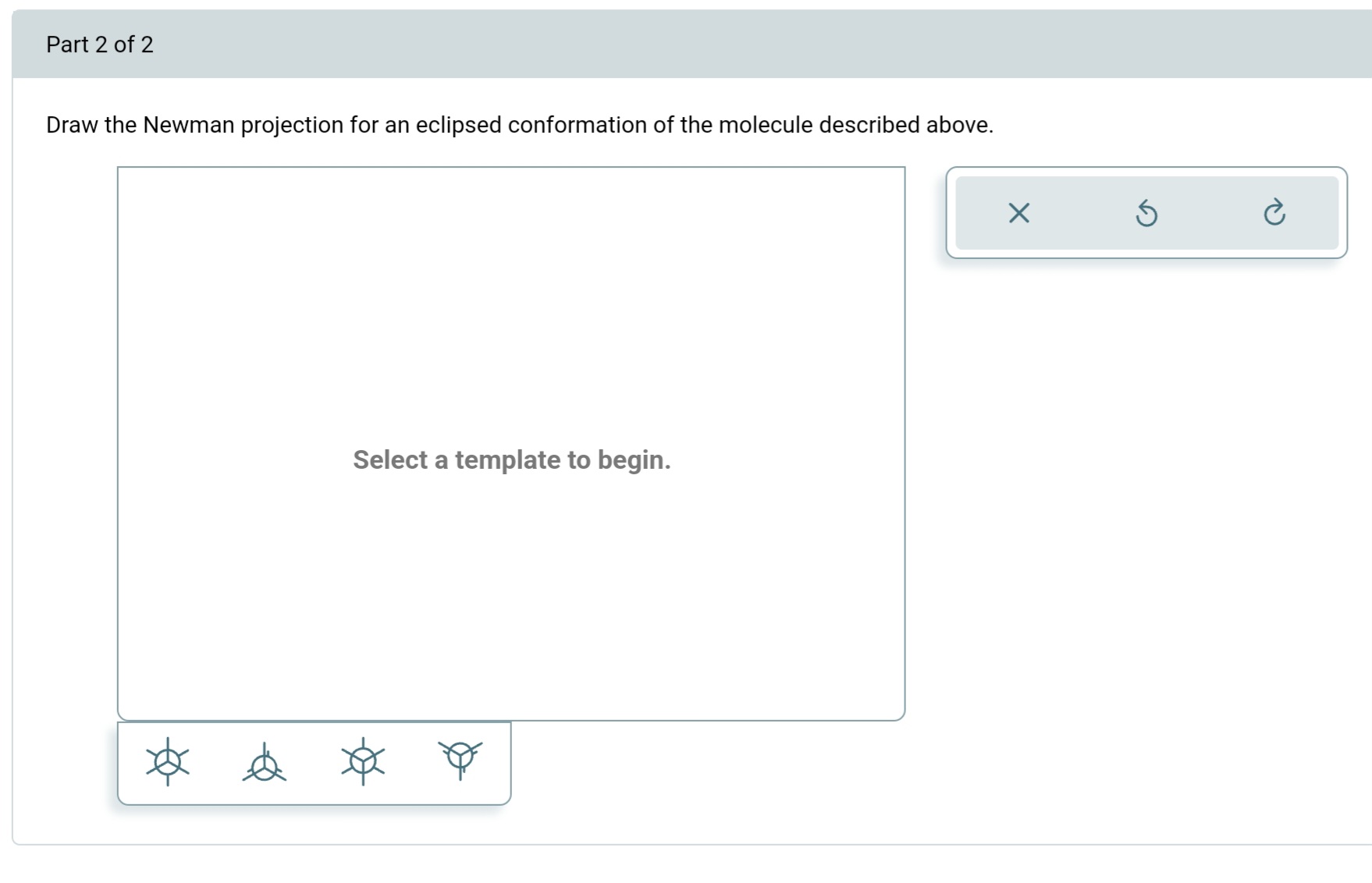 Solved Draw the Newman projections for one staggered and one | Chegg.com