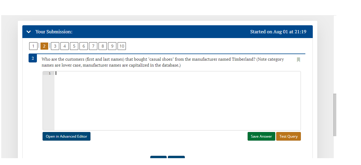 Solved These are queries that use the full Red Cat Database | Chegg.com