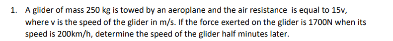Solved Use ODEs to model the following problems and solve | Chegg.com