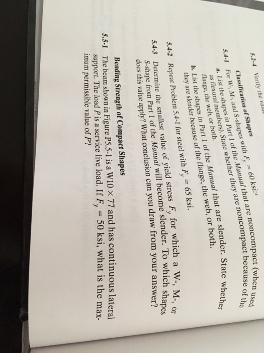Solved 5.2-4 Verity the valu Classification of Shapes For | Chegg.com