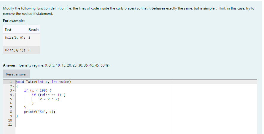 Solved Modify the following function definition (i.e. the | Chegg.com