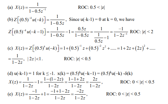 Solved 5. Find the two-sided z-transform and region of | Chegg.com