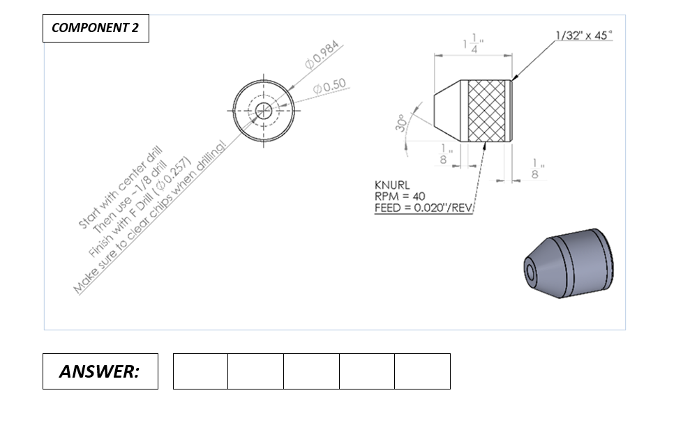 Solved The gravity die punch assembly below has 3 | Chegg.com
