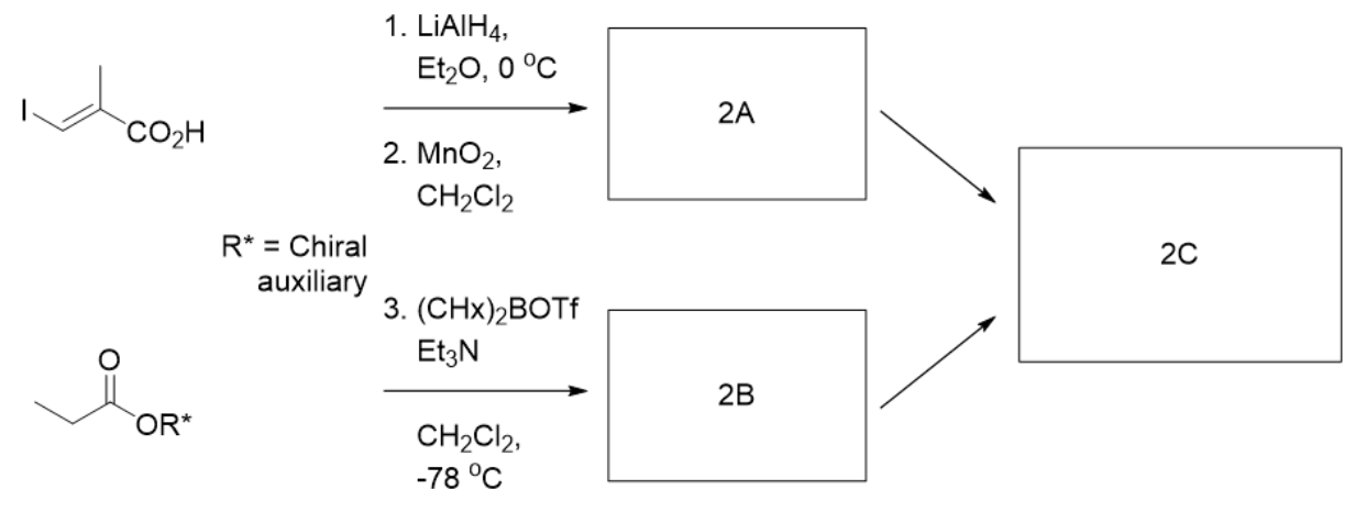 Solved 1. LiAlH4, Et20, 0 °C 2A CO2H 2. MnO2, CH2Cl2 R* = | Chegg.com