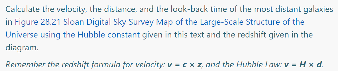 Solved Calculate the velocity, the distance, and the | Chegg.com