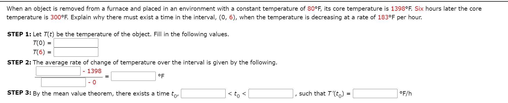 Solved When an object is removed from a furnace and placed | Chegg.com