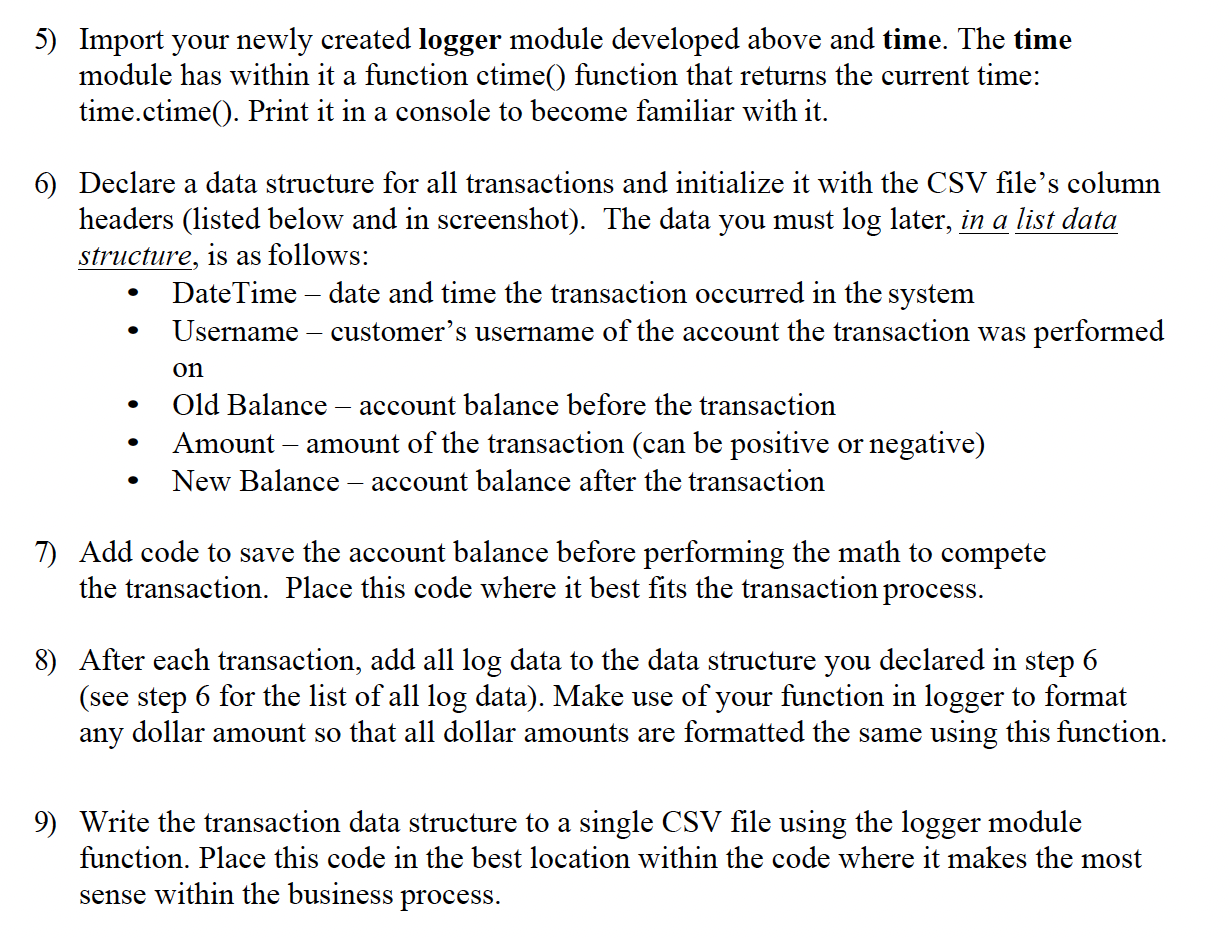 Solved Need help with this Python assignment. I have | Chegg.com