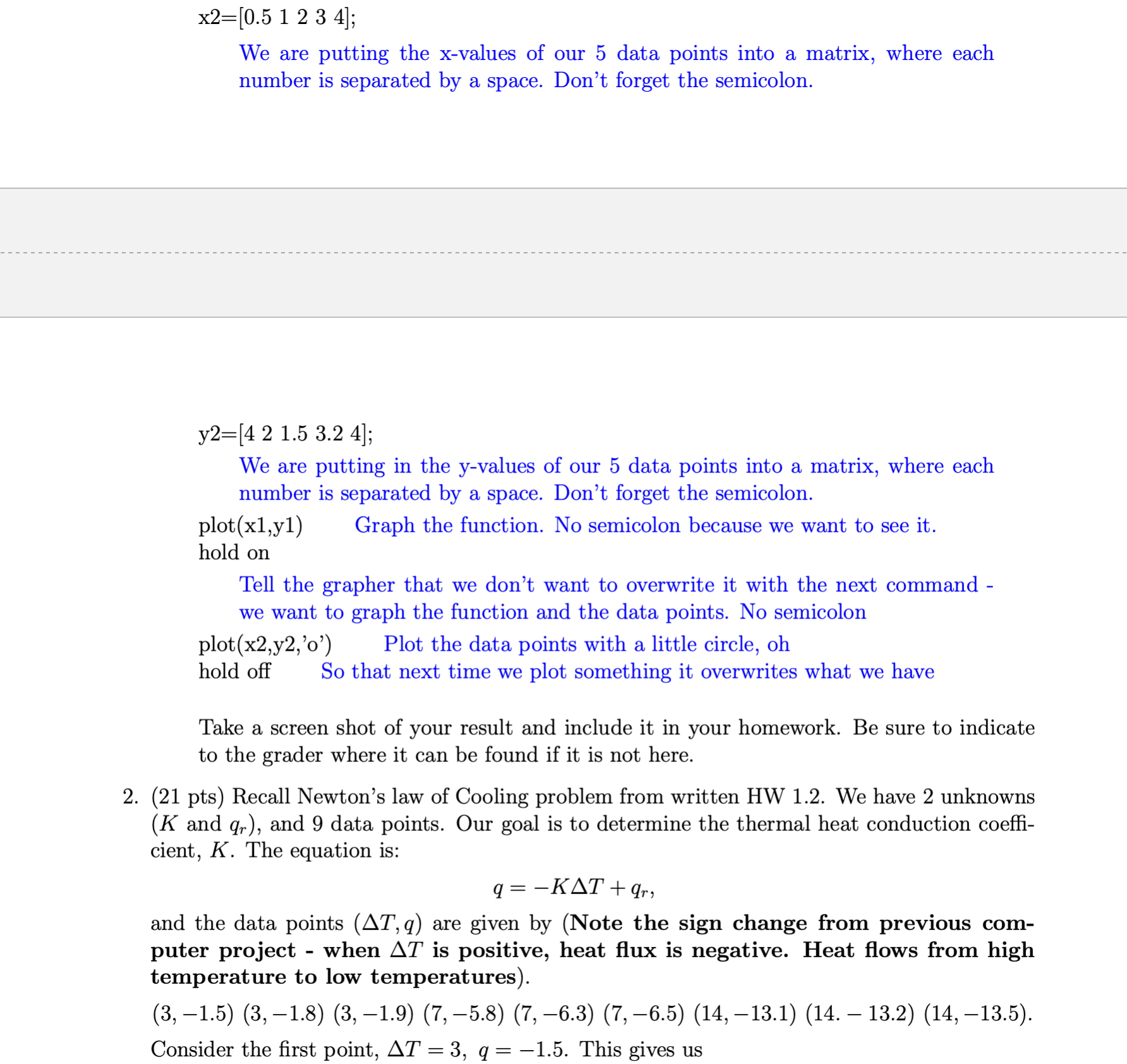 Solved (23 pts) Warm-up problem. We want to find the | Chegg.com