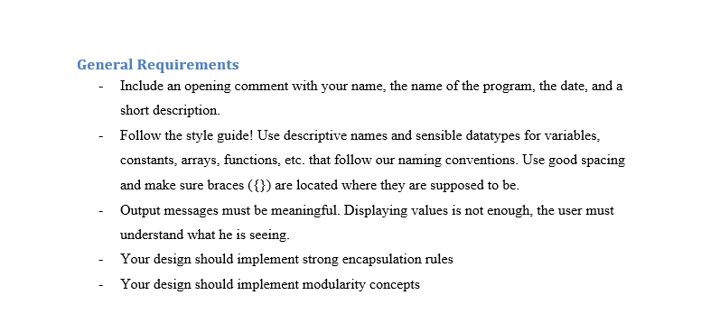 Solved In this project you will create a simple Java console | Chegg.com