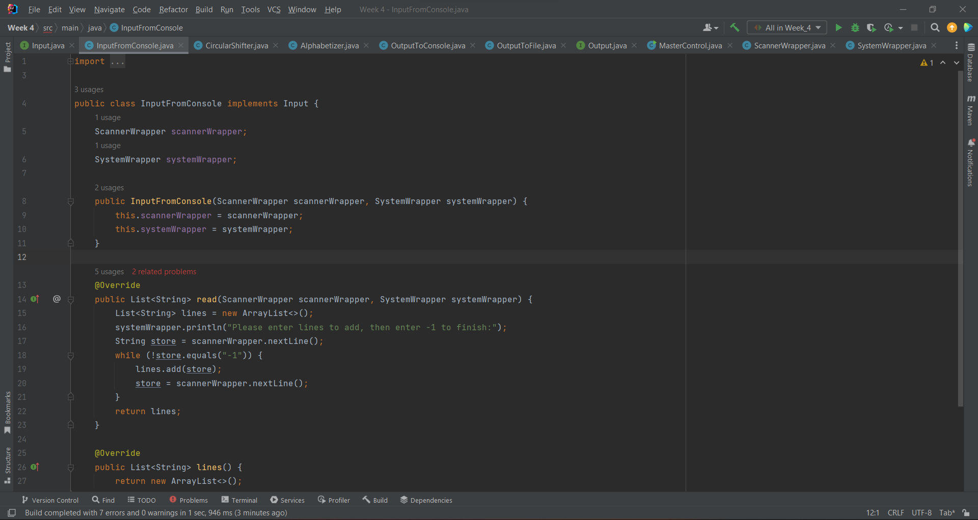 Solved Guidelines: InputFromConsole: Hint if struggling with | Chegg.com