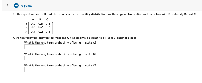 Solved 3. + -19 points In this question you will find the | Chegg.com
