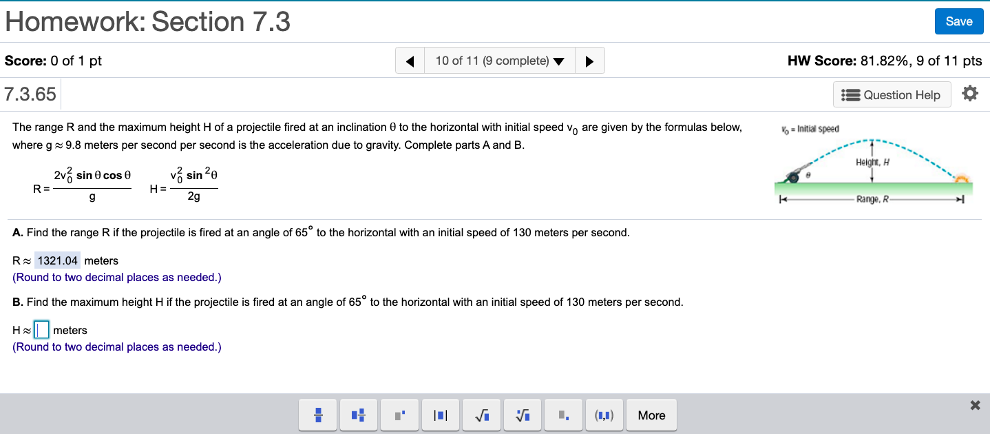 Solved Homework Section 7 3 Save Score 0 Of 1 Pt 10 Of 11