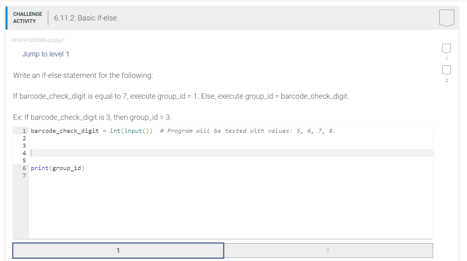 457874.3285596.q×3zqy7 Jump to level 1 Write an | Chegg.com