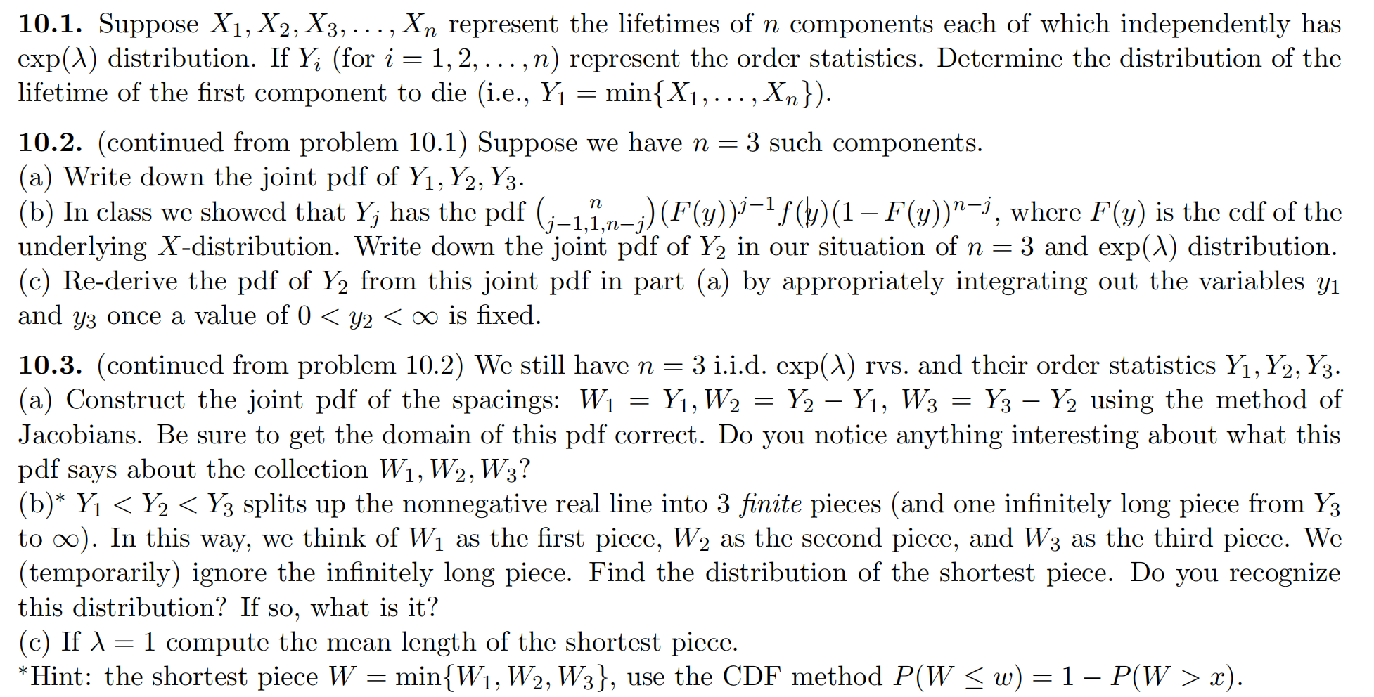 Suppose X1, X2, X3, . . . , Xn represent the | Chegg.com