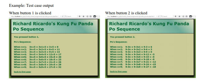 Solved • Create web page(s) that displays the default | Chegg.com