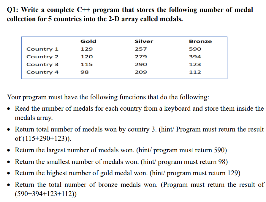 Solved the result should be like this in a beginner-level | Chegg.com