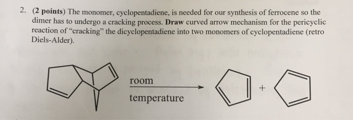 Dicyclopentadiene To Cyclopentadiene Mechanism Dicyclopentadiene To Cyclopentadiene Mechanism