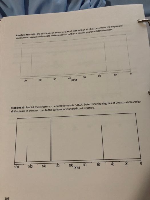 Solved "C-NMR Worksheet Name: In this NMR handout, you will | Chegg.com