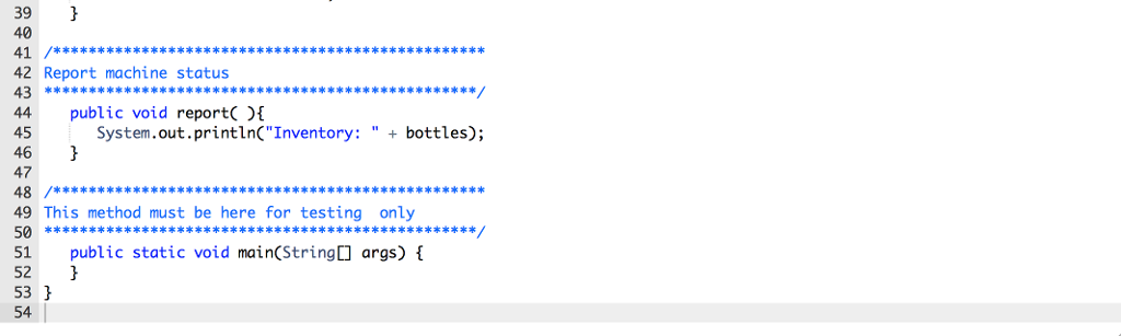 Solved For this lab, we provide a complete class that | Chegg.com