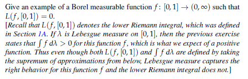 Solved Give an example of a Borel measurable function | Chegg.com