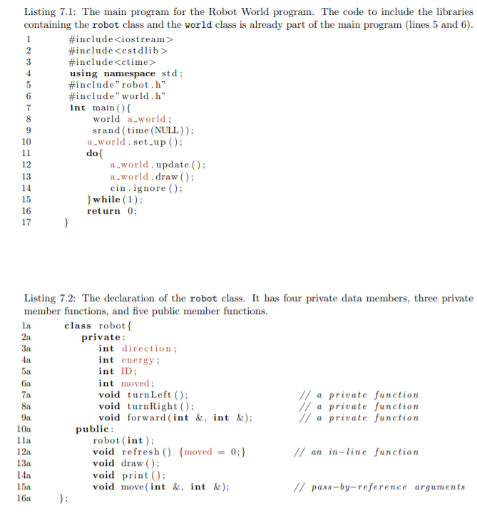 C++ Programming Language, All files attached. | Chegg.com