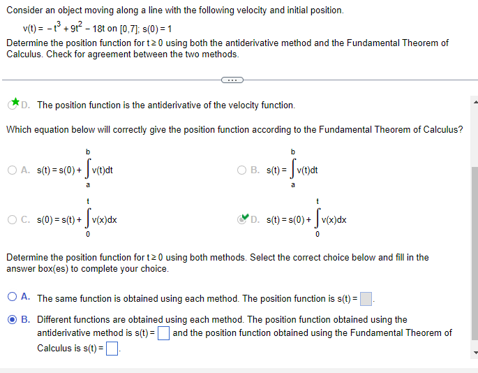 Solved Consider an object moving along a line with the | Chegg.com