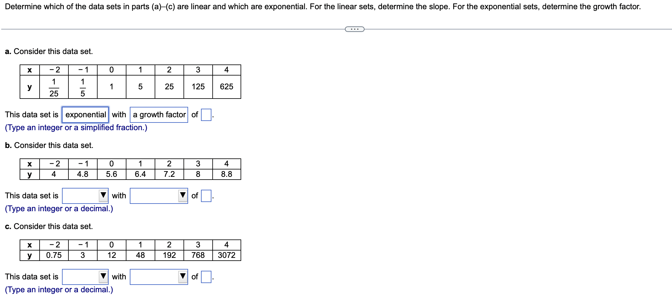 Solved a. Consider this data set. This data set is with of | Chegg.com
