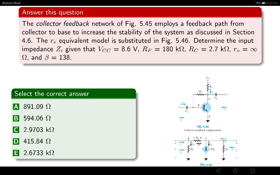 Solved Airplane Mode 79% 18:19 am Answer this question The | Chegg.com