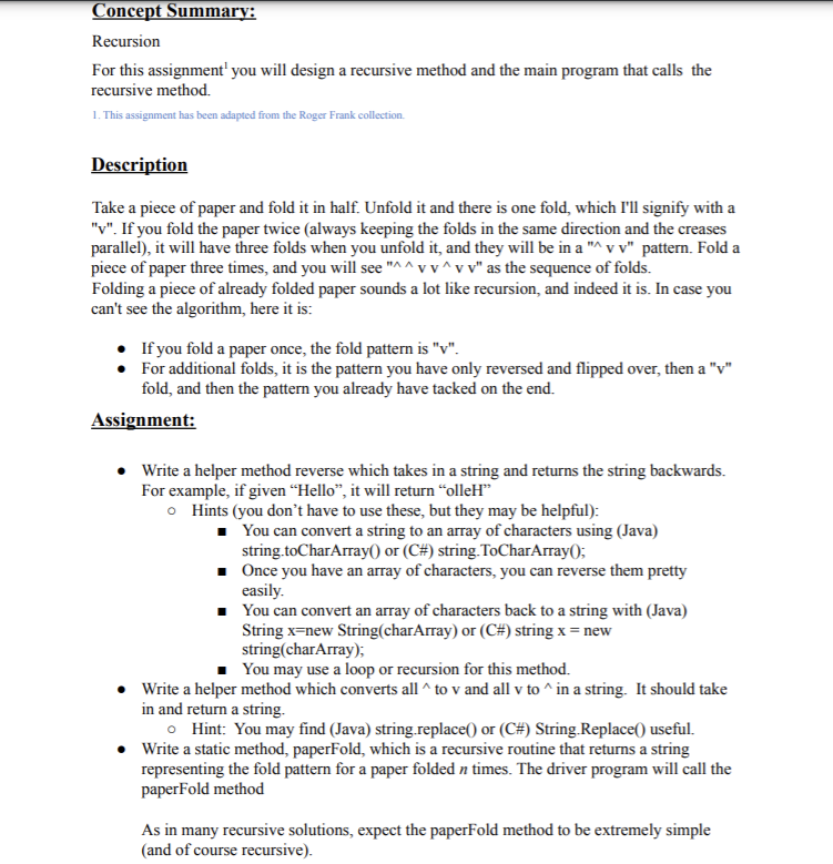 Solved In Java. Use the method in Java below to write | Chegg.com