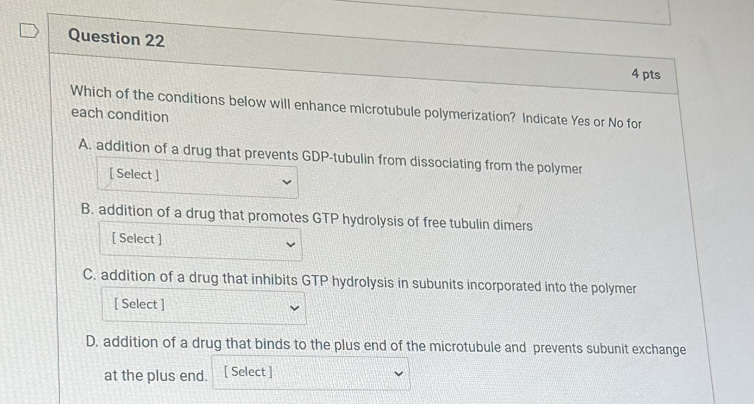 Solved Which of the conditions below will enhance | Chegg.com