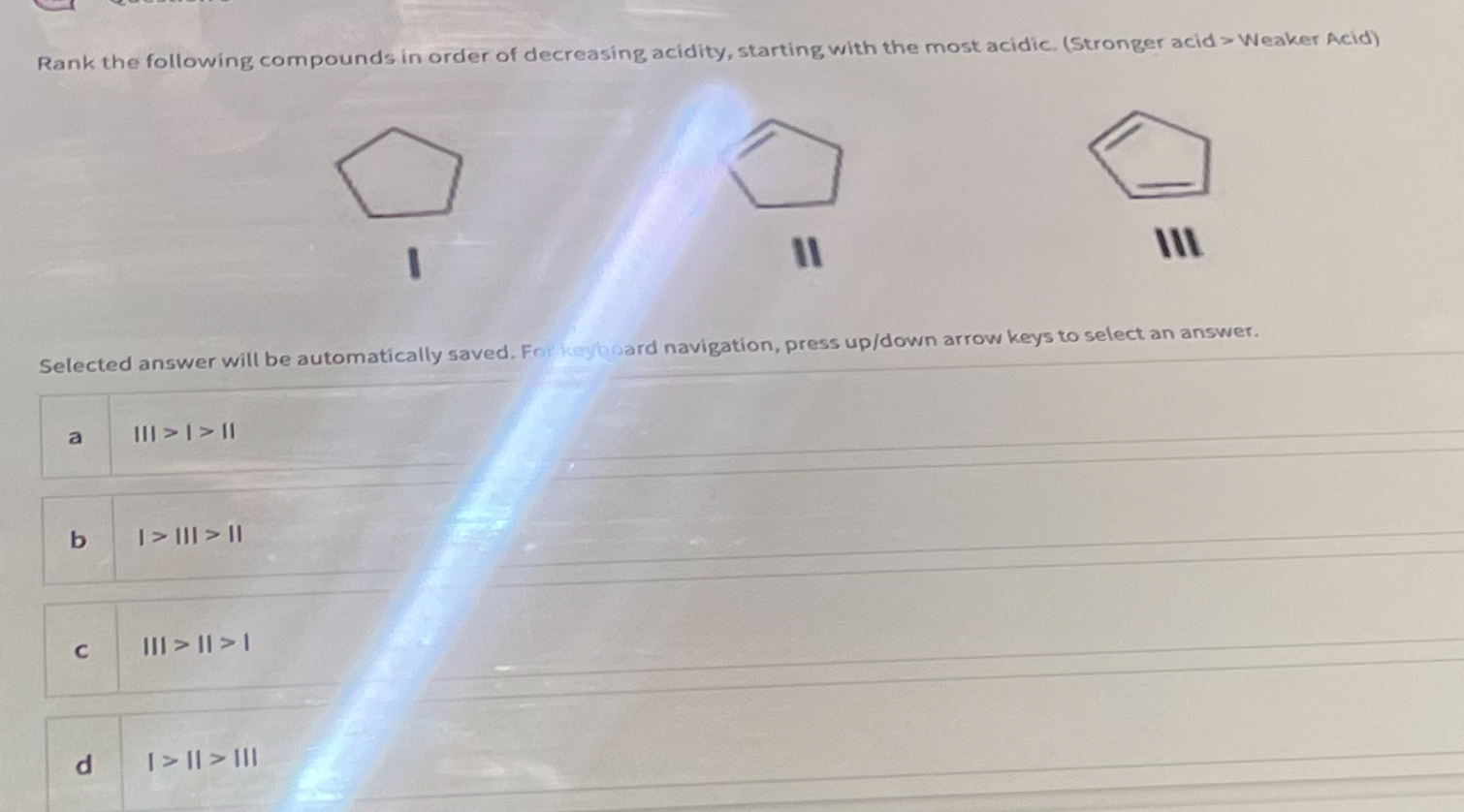 Solved Rank The Following Compounds In Order Of Decreasing